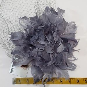 Amy Hamilton | Accessories | Luxury Fascinator Hat Veil Headpiece ...